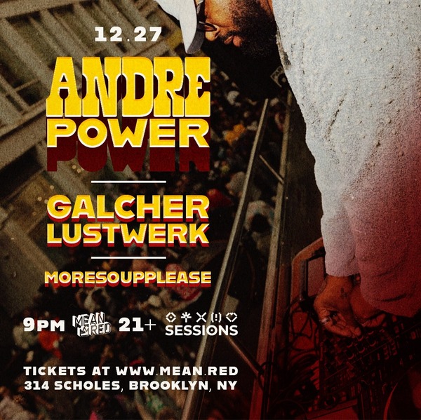 Andre Power/Galcher Lustwerk/MoreSoupPlease • 314 Scholes • VenuePilot