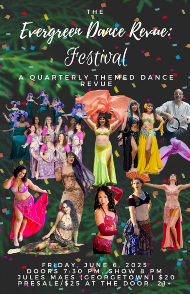 Evergreen Dance Revue: Festival • Jules Maes • VenuePilot