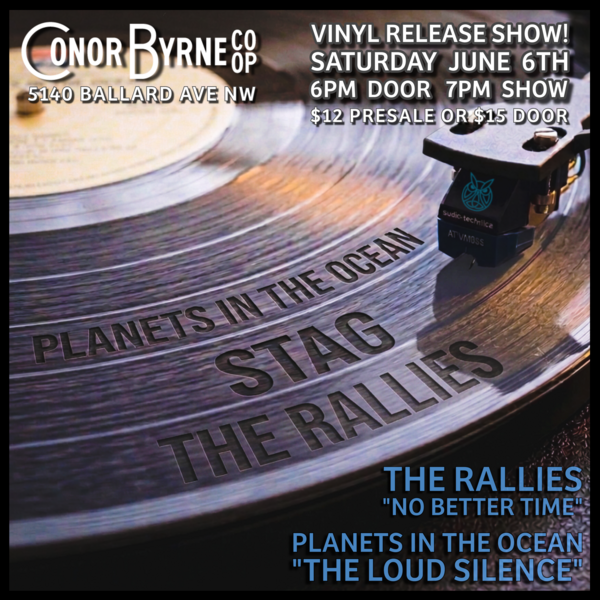 Planets in the Ocean (Vinyl Release) + STAG + The Rallies (Vinyl ...
