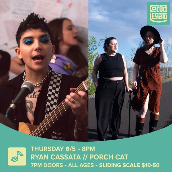 Ryan Cassata // Porch Cat • Cocoa Legato • VenuePilot