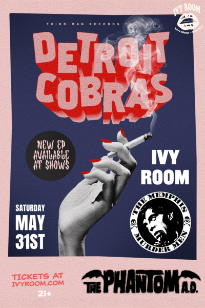 The Detroit Cobras • Ivy Room • VenuePilot