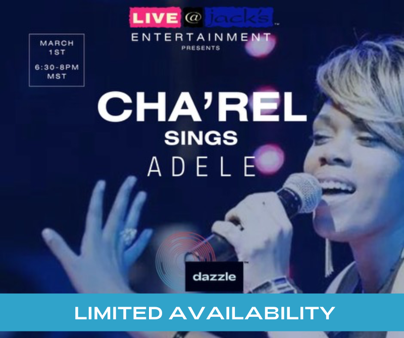 ChaRel Sings Adele • Dazzle @ The Arts Complex • VenuePilot