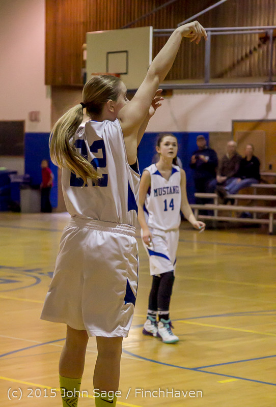 Set three: McMurray Girls Varsity Basketball v Klahowya 03/12/2015