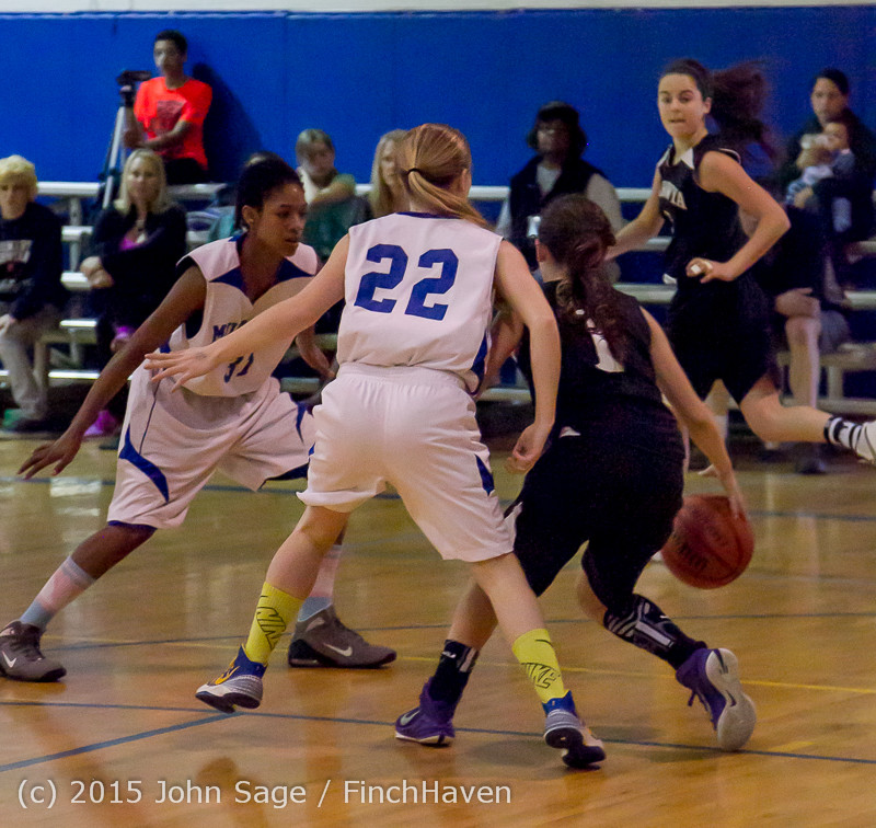 Set three: McMurray Girls Varsity Basketball v Klahowya 03/12/2015