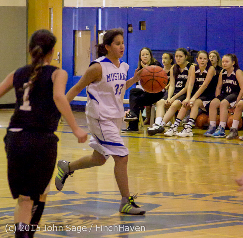 Set four: McMurray Girls Varsity Basketball v Klahowya 03/12/2015