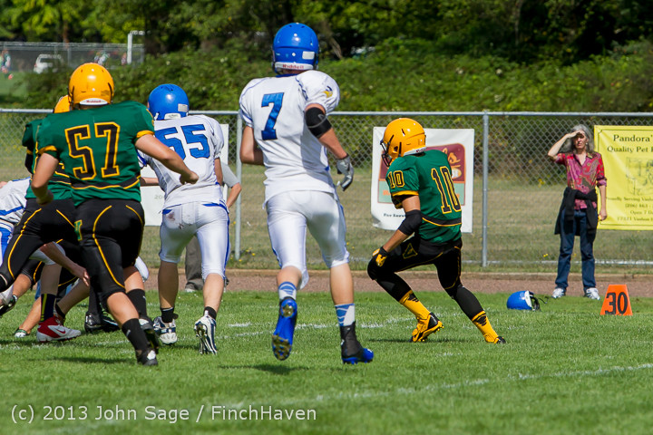 Football First Half Set three: VHS Football v Orcas Island 09/07/2013