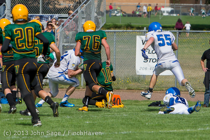 Football First Half Set three: VHS Football v Orcas Island 09/07/2013