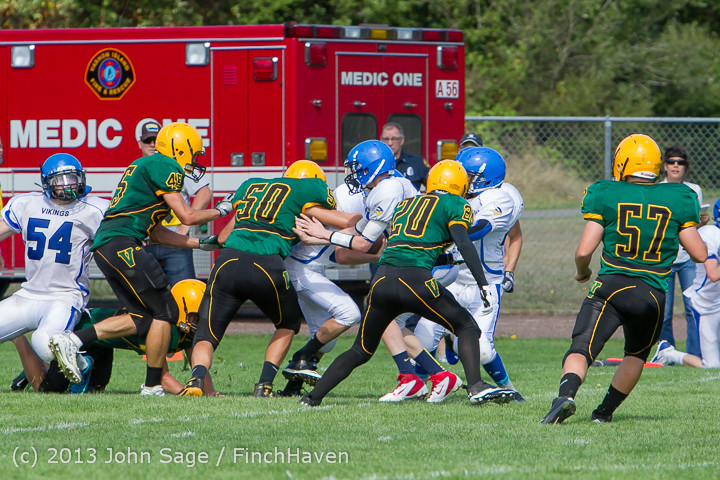Football First Half Set three: VHS Football v Orcas Island 09/07/2013