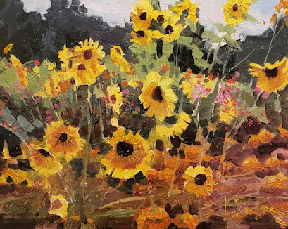 "You Are My Sunshine Plein air pain..." by Robin Weiss