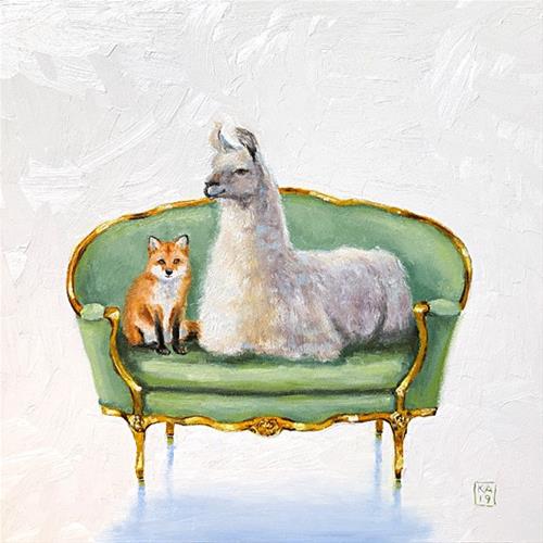"foxy llama" by Kimberly Applegate