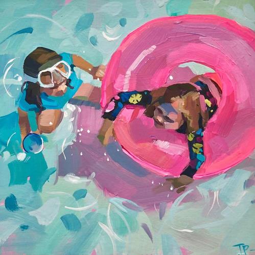 "Kiddie Pool Shadows" by Teddi Parker