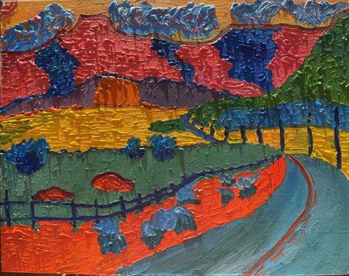 "On the Road in Utah" by Caleb Pykkonen