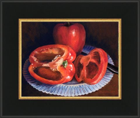 "Red Peppers" by Pamela Hamilton
