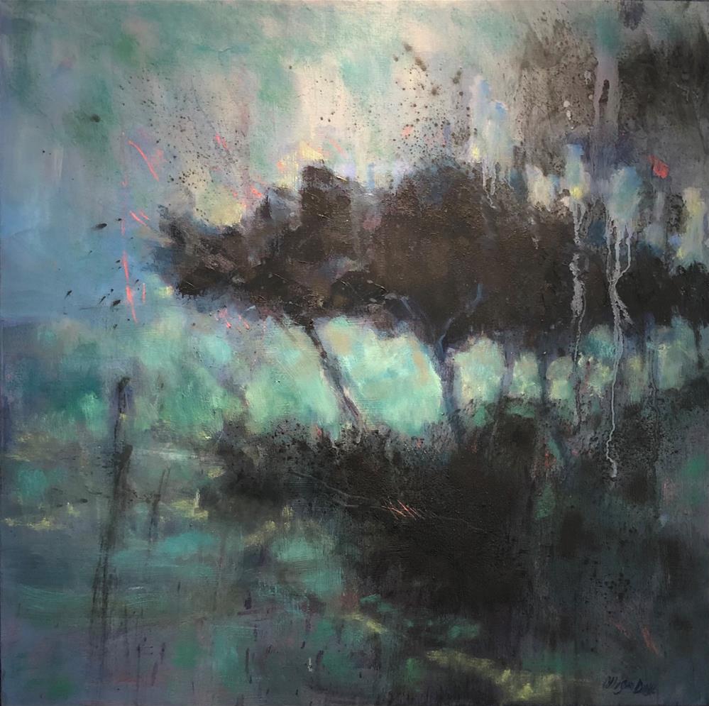 "Abstracted Cypress Nocturne" by Allison Doke
