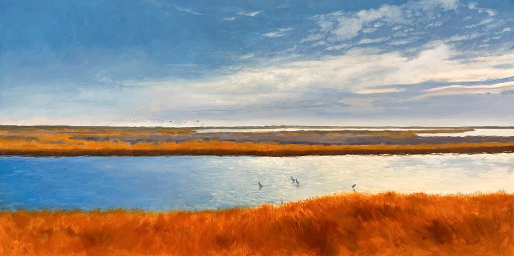 "Morning on Bodie Marsh" by Jan McLean