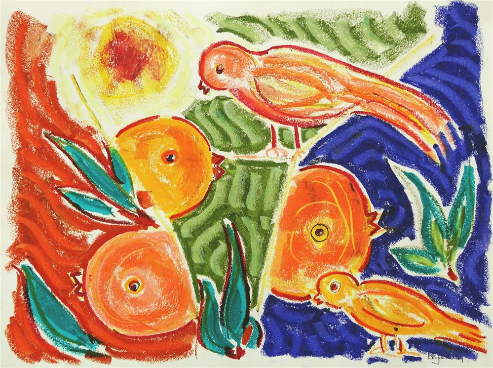 "Birdland 45, 11x14" by Barbara Jensen