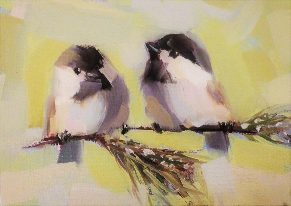 "Chickadees" by Maria Z.
