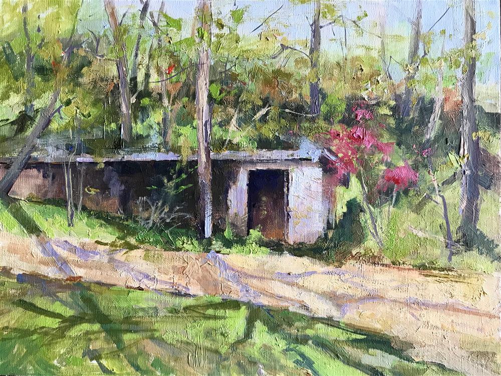 "The Old Springhouse" by Teresa Townsend Hargis