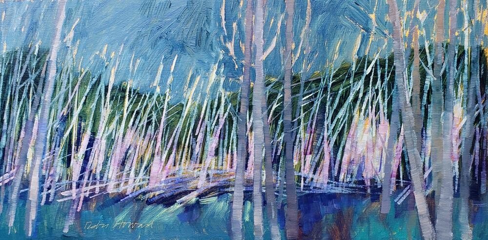 "Lost Birch Forest" by Debra Howard