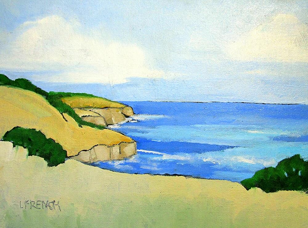 "HALF MOON BAY Lynne French Californ..." by lynne french