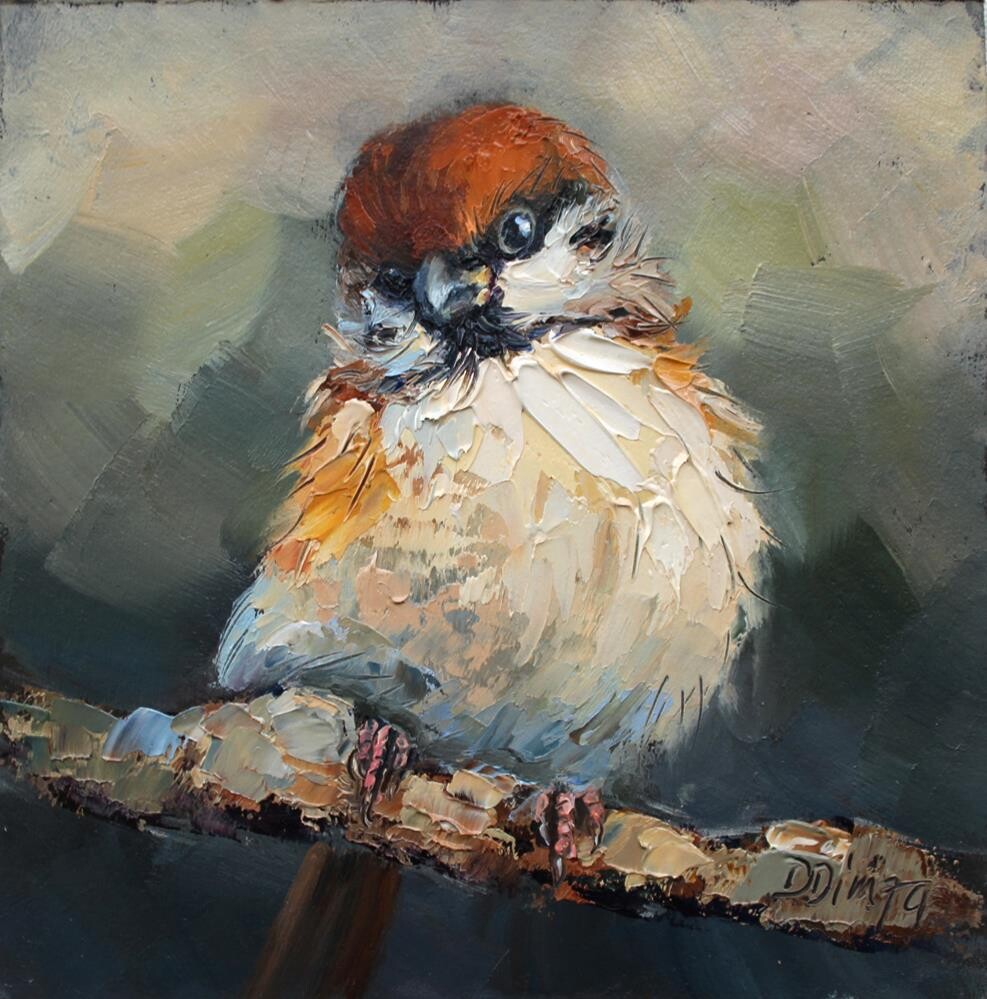 "Sparrow bird" by Daiga Dimza