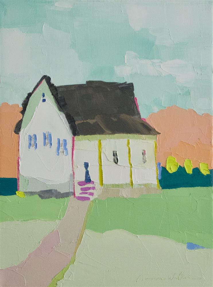 "Farmhouse Lane" by Donna Walker