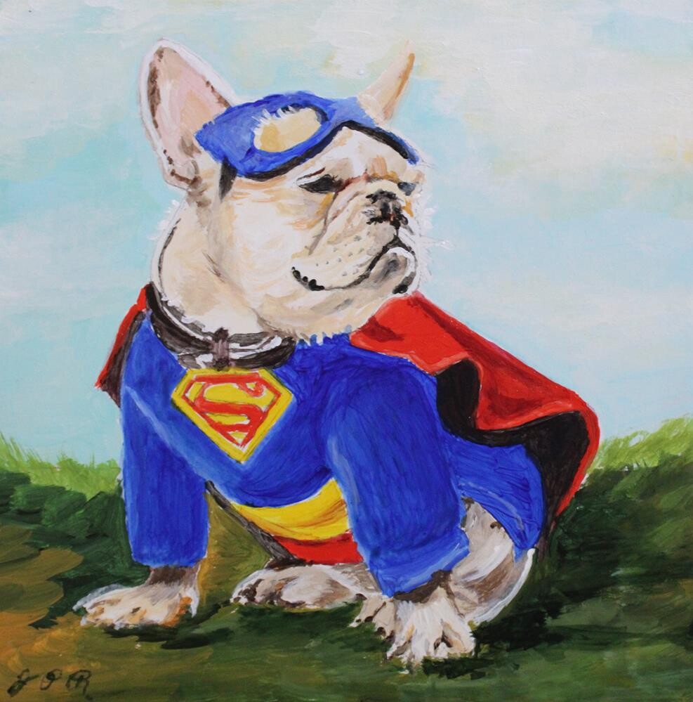 "Super Frenchie" by JoAnne Perez Robinson