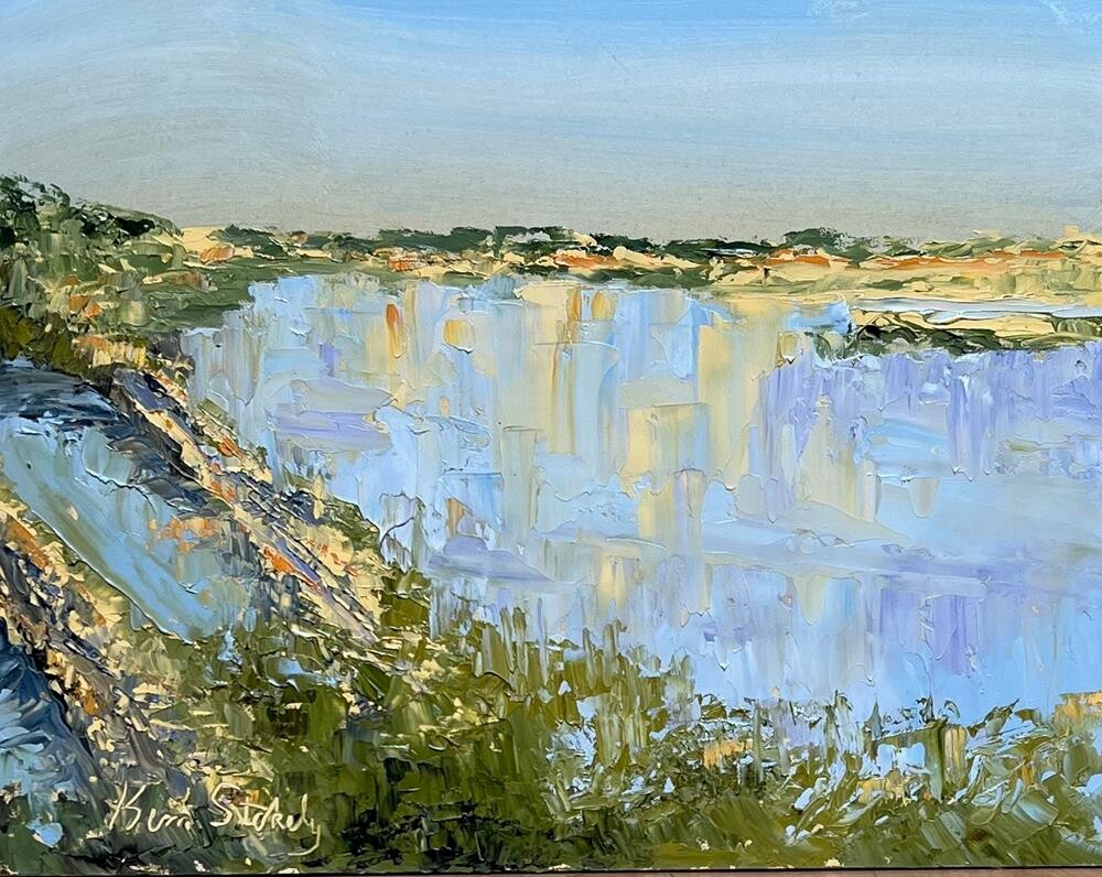 "Deer Lagoon Late Afternoon" by Kim Stokely