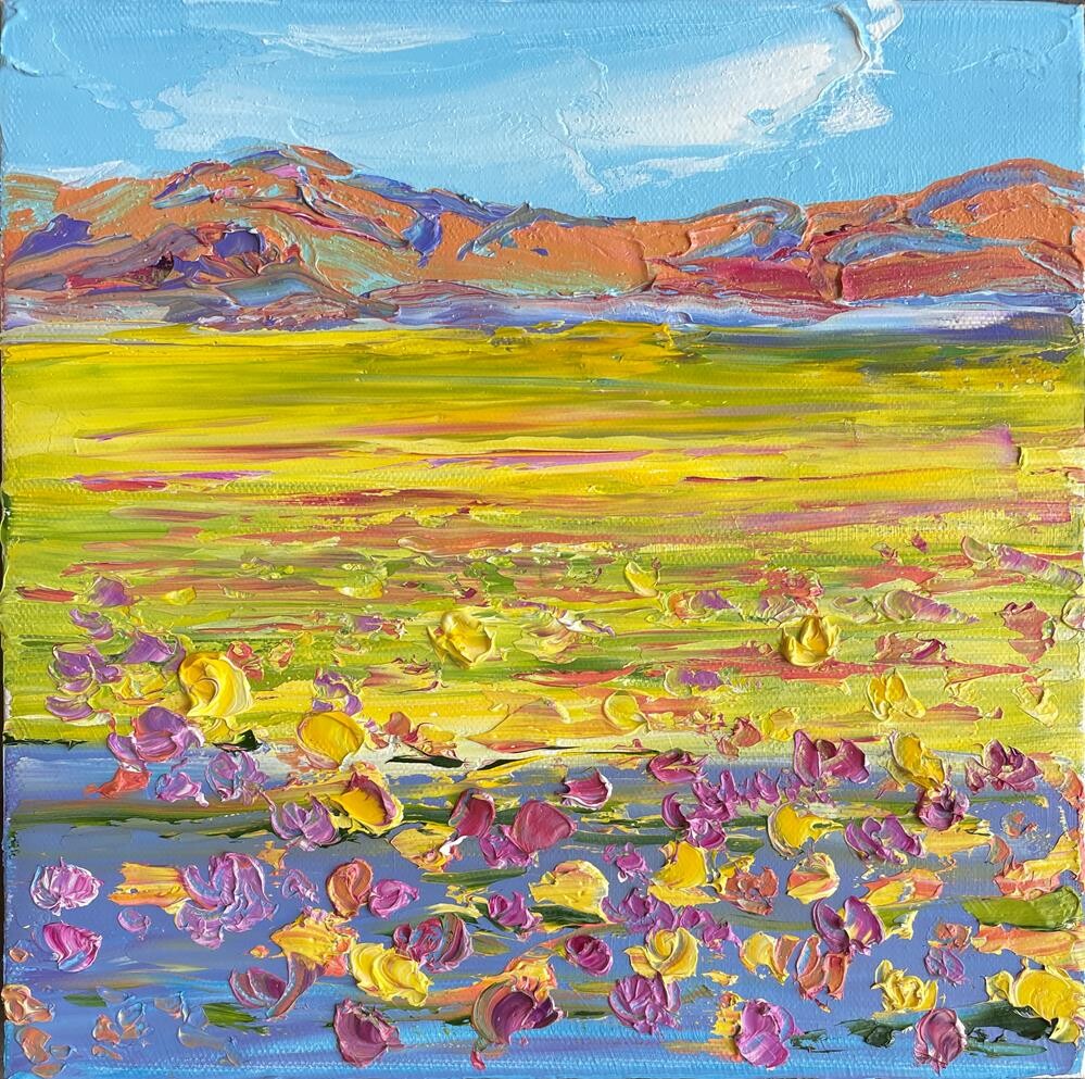 "California Desert Wildflowers " by Cassandra Rees