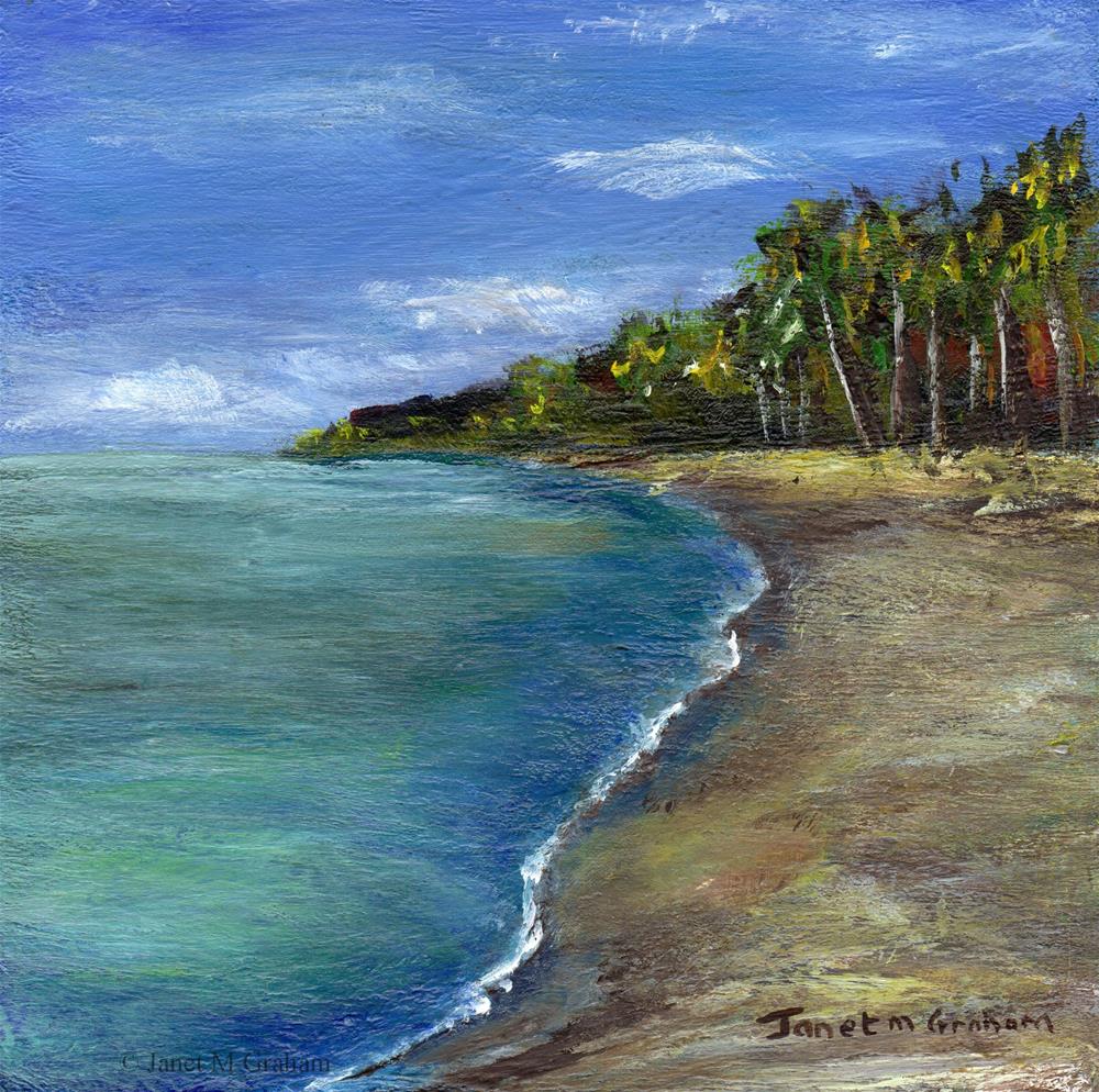 "Tropical Beach" by Janet Graham