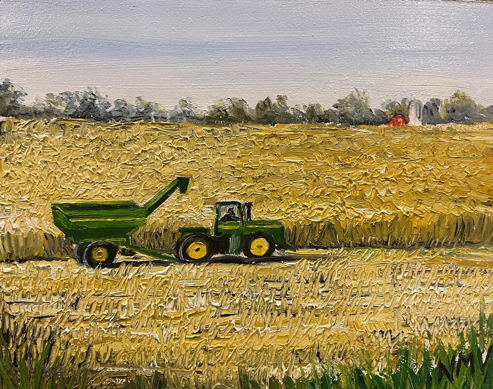 "John Deere at Work" by Nan Venhuizen