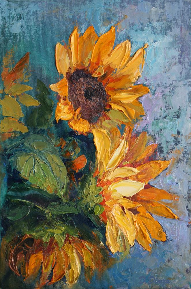 "Sunflowers" by Daiga Dimza