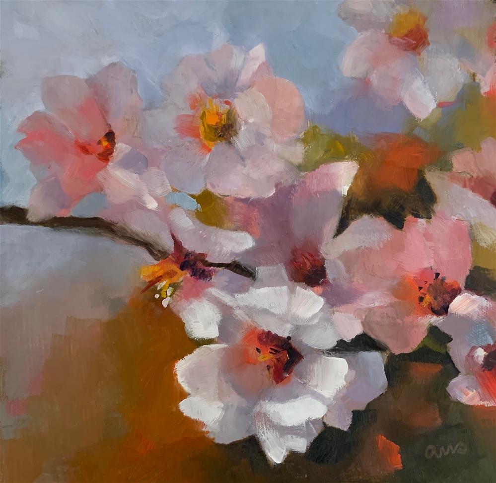 "First blooms" by Ans Debije