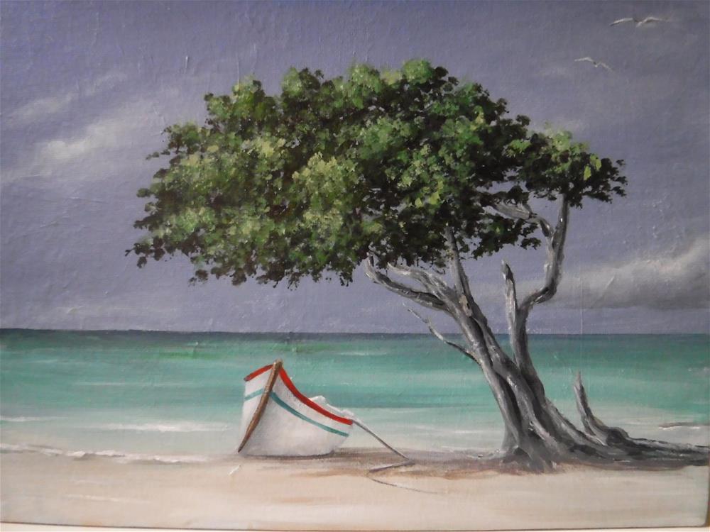 "Divi Divi Tree (Watapana Tree)" by Terri Nicholson