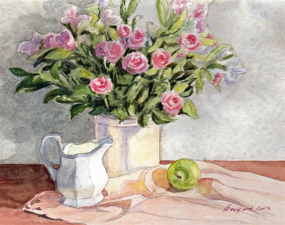 "Pink Roses" by Vikki Bouffard