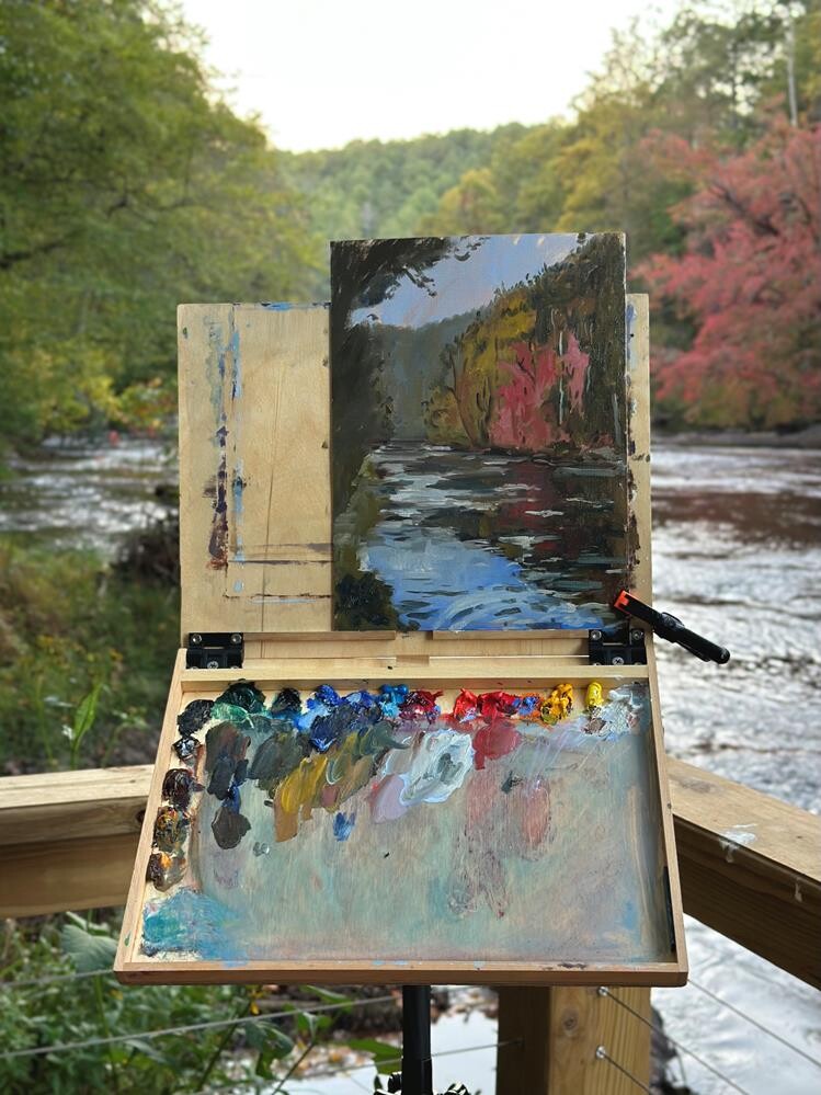 "Mountaintown Creek, Ellijay, GA" by Emily Neel