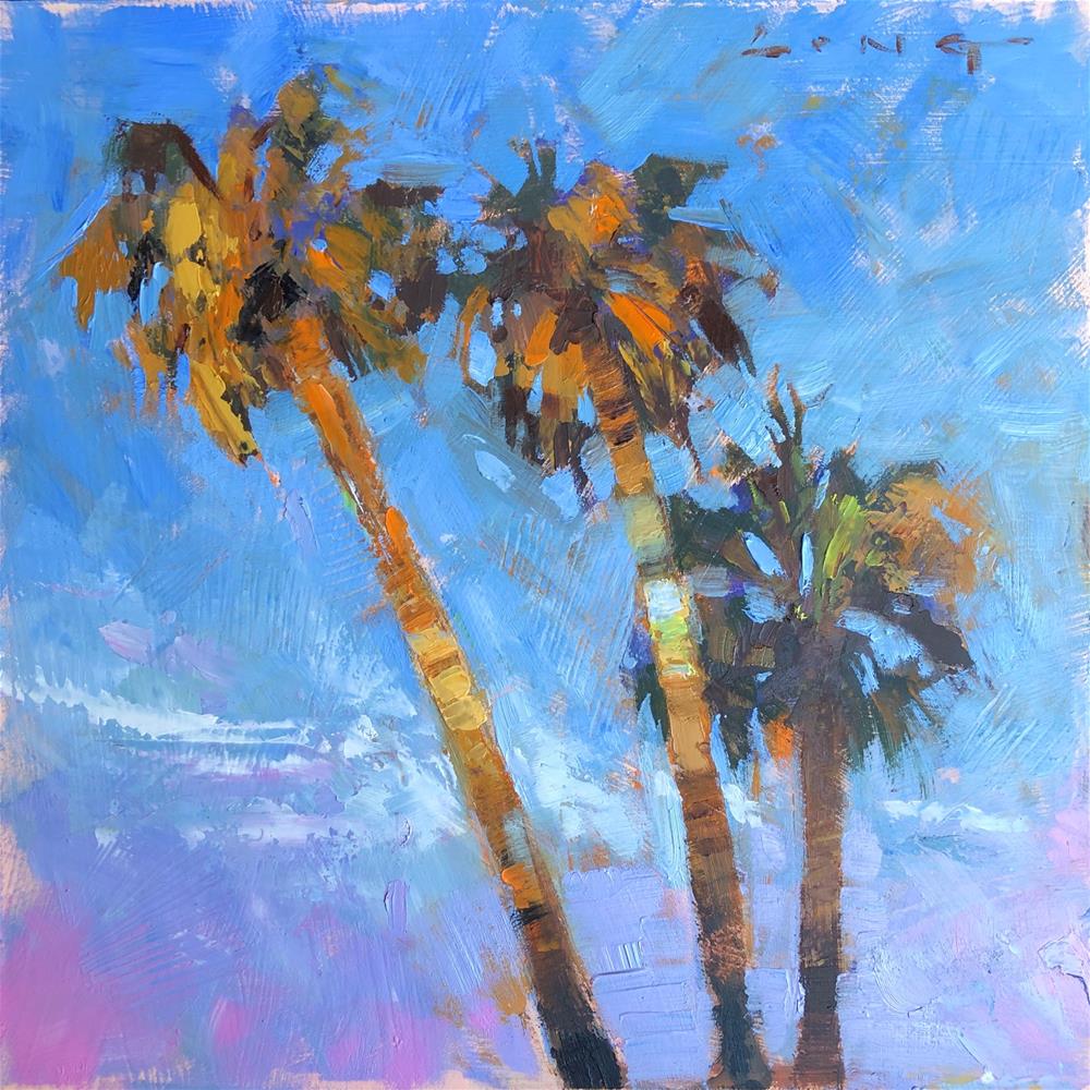"Palm Tree Study (Palm Springs)" by Christopher Long