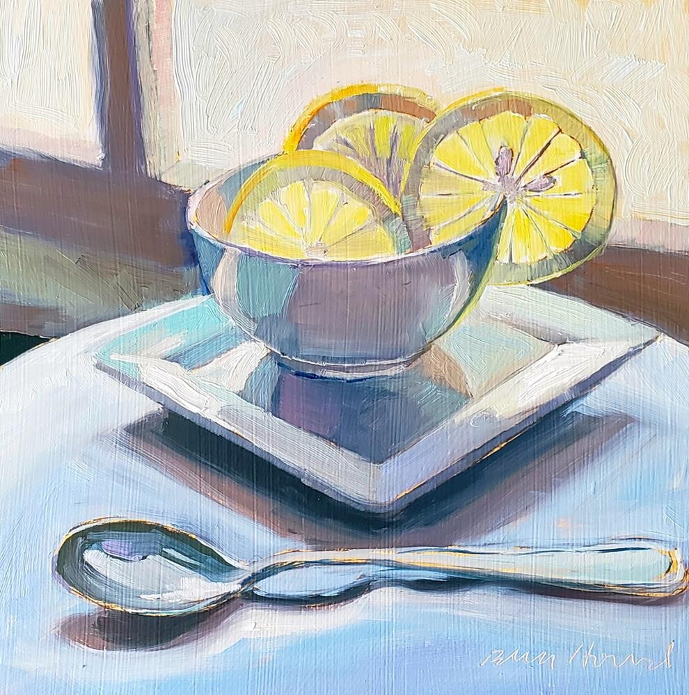 "Lemon Slices " by Debra Howard
