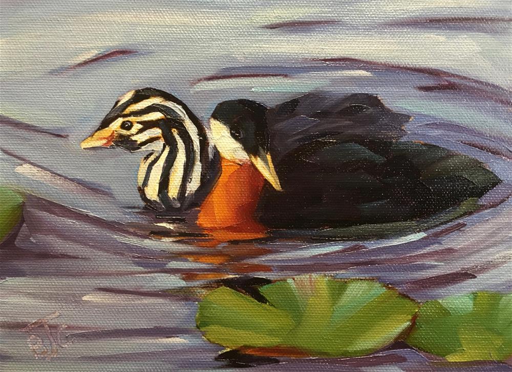 "Red-necked Grebe" by Bobbie Cook