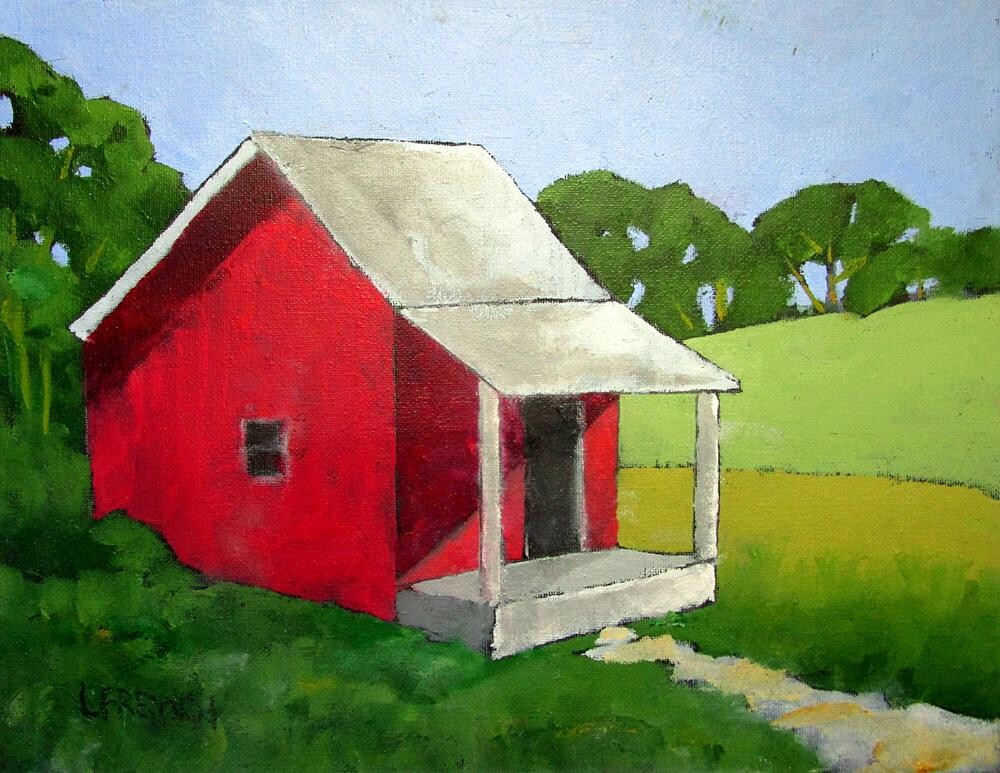 "SANTA ROSA FARMHOUSE Lynne French L..." by lynne french