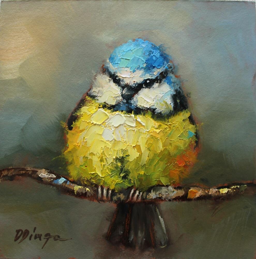 "Blue Tit bird" by Daiga Dimza