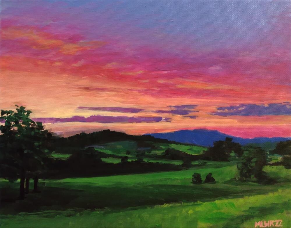 "Virginia Sunset" by Michelle Walker Railey