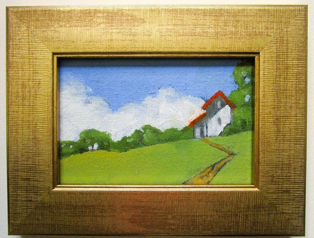 "Framed SONOMA FARMHOUSE Lynne Frenc..." by lynne french