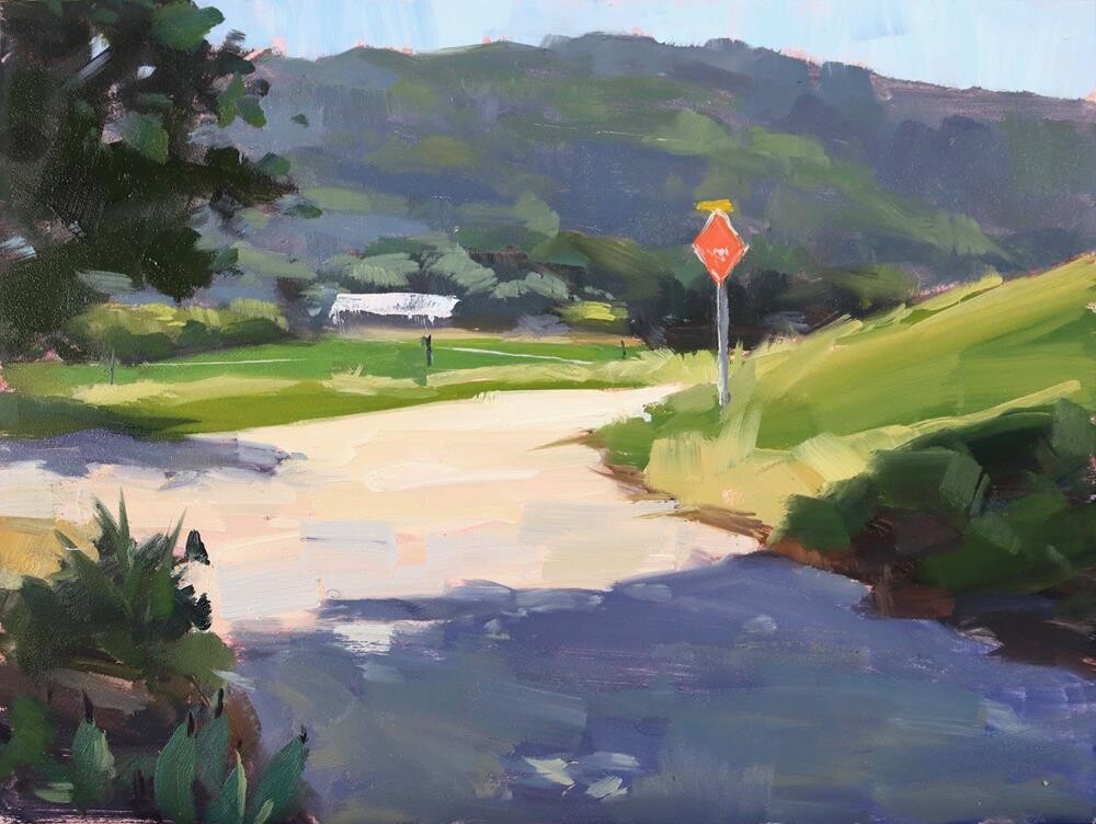 "Around the corner" by Sharon Schock