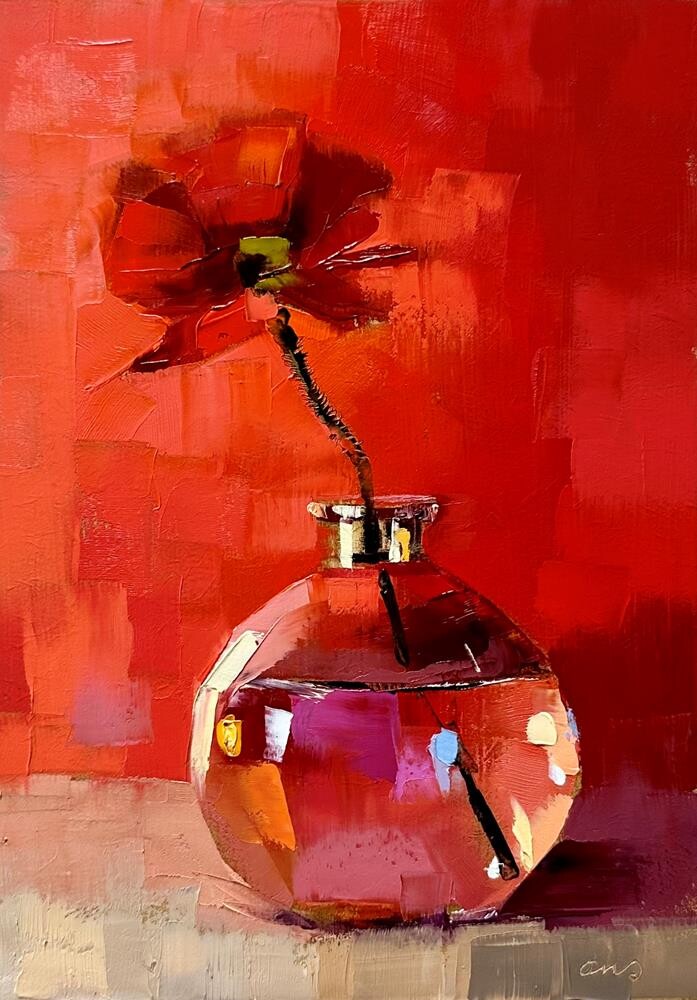 "papaver" by Ans Debije