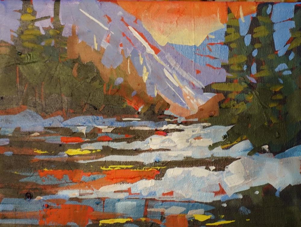 "Orange Evening" by Brian Buckrell