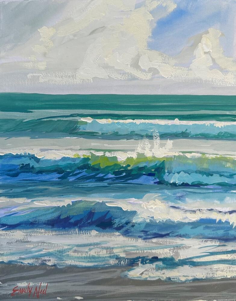 "Hurricane Lee Swell" by Emily Neel