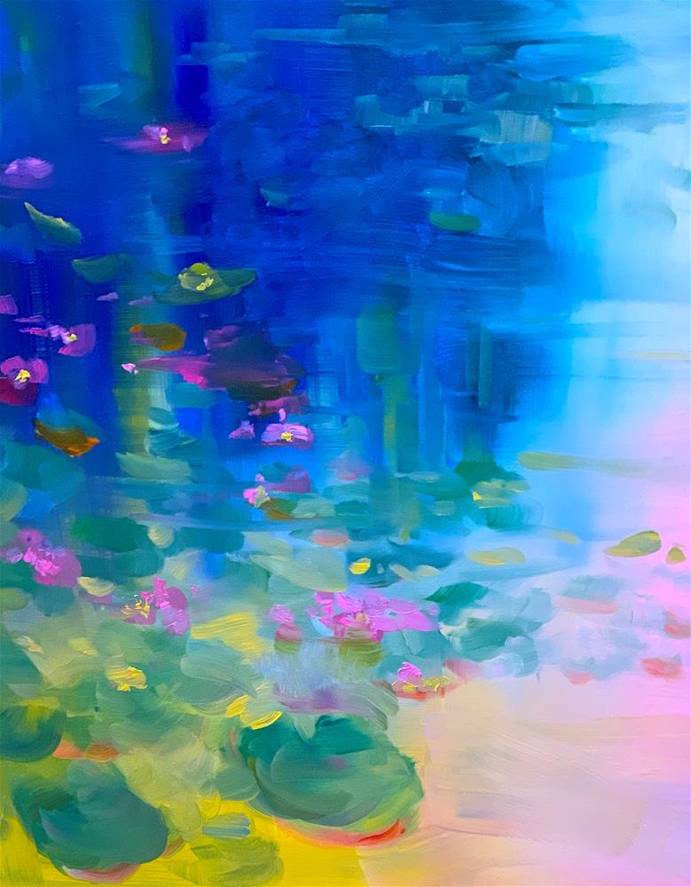 "Monet's Palette" by Nancy Medina