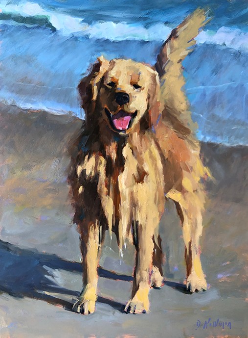 "Drenched, Sandy and So Happy" by Deborah Newman