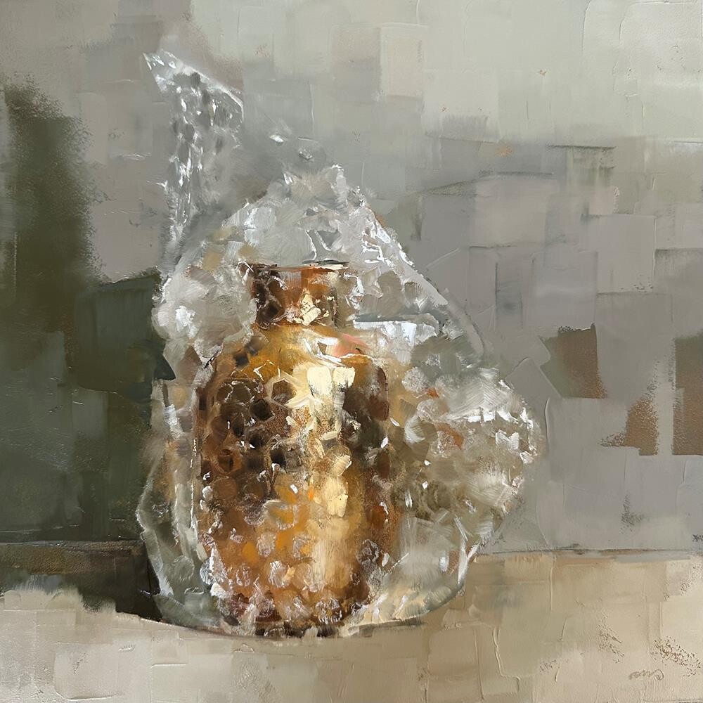 "wrapped up" by Ans Debije